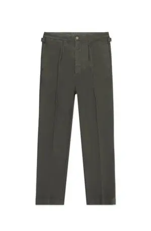 FORTELA Oklahoma Cotton Trousers - Green
