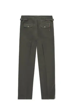 FORTELA Oklahoma Cotton Trousers - Green