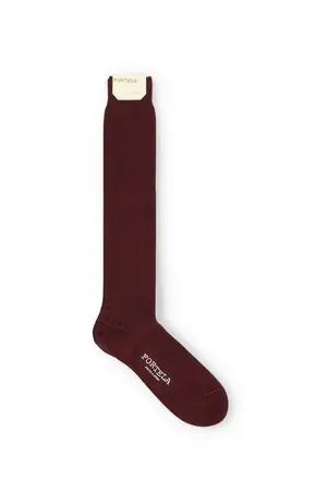 FORTELA Knee High Socks - Red 02