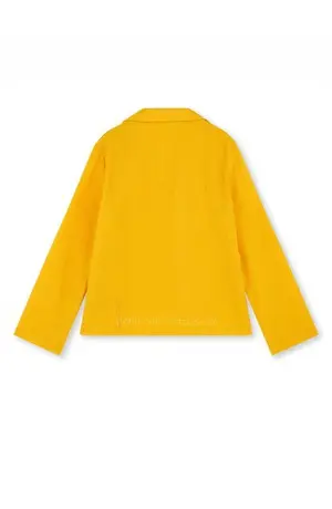 FORTELA Franco Virgin Wool V-neck Sweater - Yellow