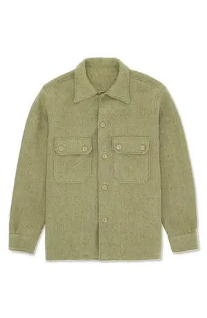 FORTELA Wool Overshirt - Beige