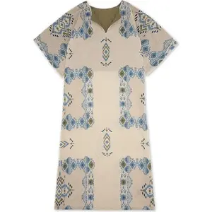 Print Linen Dresses