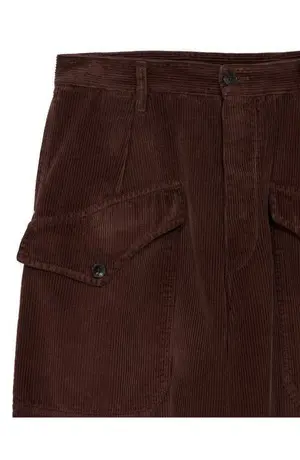 FORTELA Corduroy Trousers - Brown
