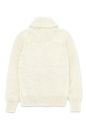 FORTELA Chamula Merino Wool Cardigan - Ivory