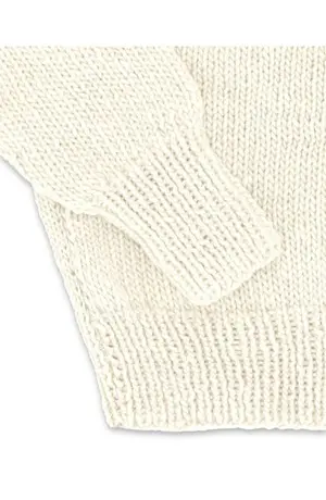 FORTELA Chamula Merino Wool Cardigan - Ivory