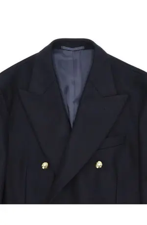 FORTELA Double Breasted Wool Blazer