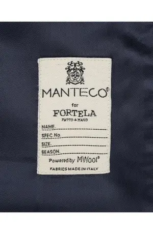 FORTELA Double Breasted Wool Blazer