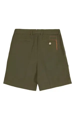 FORTELA Cotton Bermuda Shorts With Pleats