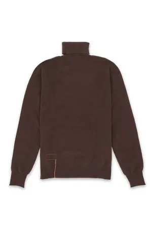 FORTELA Shannon High Neck Jumper - Dark Brown