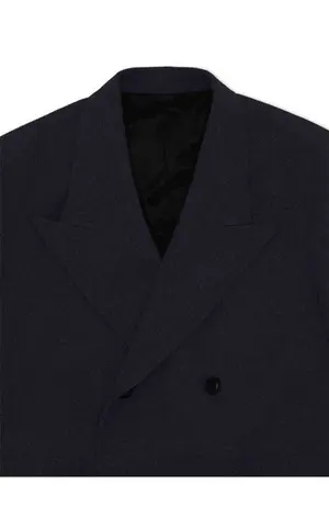 FORTELA Double Breasted Wool Coat