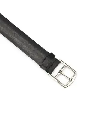 FORTELA Crockett Leather Belt - Black