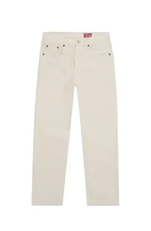 FORTELA Selvedge Denim Pants - Ecru