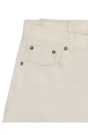 FORTELA Selvedge Denim Pants - Ecru