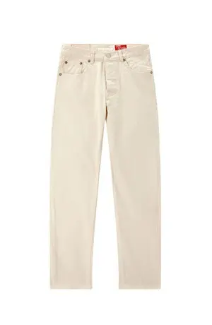FORTELA Selvedge Denim Pants - Ecru