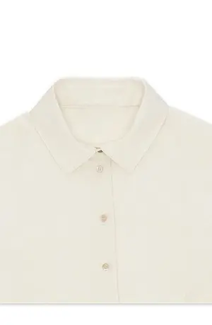 FORTELA Silk Smoking Shirt