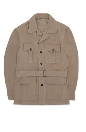 FORTELA Clint Cotton Military Safari Jacket