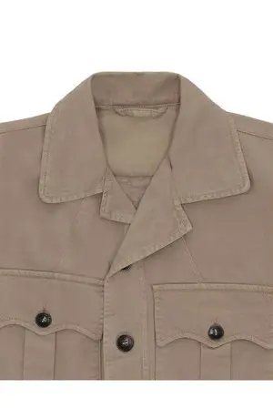 FORTELA Clint Cotton Military Safari Jacket