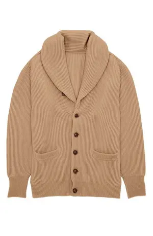 FORTELA Cashmere Cardigan - Beige