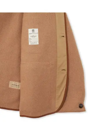 FORTELA Hunting Wool-blend Jacket - Camel