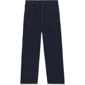FORTELA Herringbone Cotton Trousers