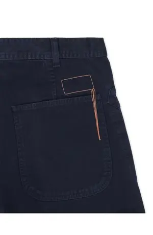 FORTELA Herringbone Cotton Trousers