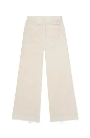 FORTELA Vintage Corduroy Wide Leg Trousers - Pink
