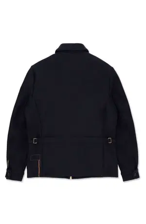 FORTELA Superfine Wool Zip-up Jacket