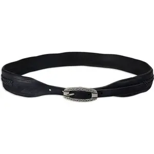FORTELA Leather Belt - Black