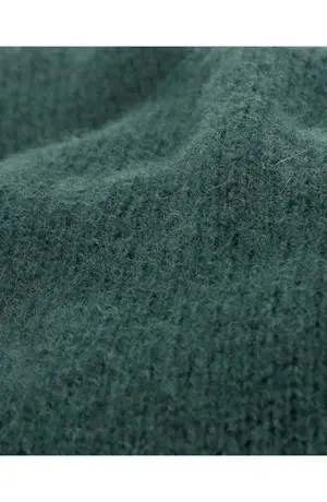 FORTELA Shetland Crew Neck Sweater - Forest Green