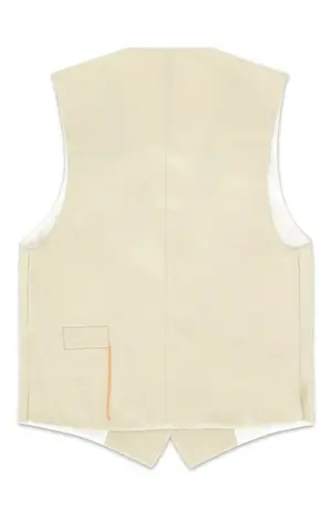 FORTELA Demi Single-breasted Satin Vest