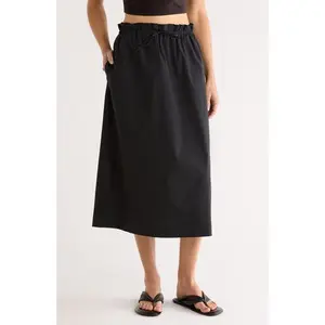 Staud Shore Midi Skirt