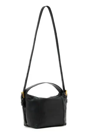ALLSAINTS Mini Leather Crossbody Bag - Black