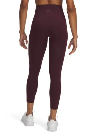 Under Armour Meridian Ankle Leggings - Dark Maroon//dark Maroon