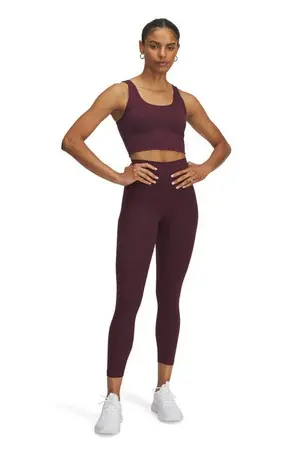 Under Armour Meridian Ankle Leggings - Dark Maroon//dark Maroon