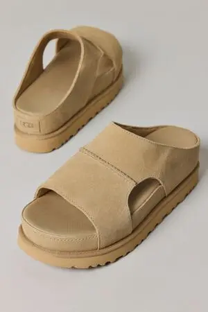UGG Goldenstar Hi Cutout Slide - Sand
