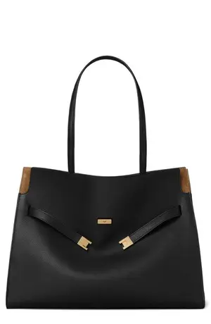 Tory Burch Lee Radziwill Leather Tote