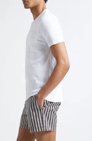 TOM FORD Perforated Rib Crewneck T-shirt - Optical White