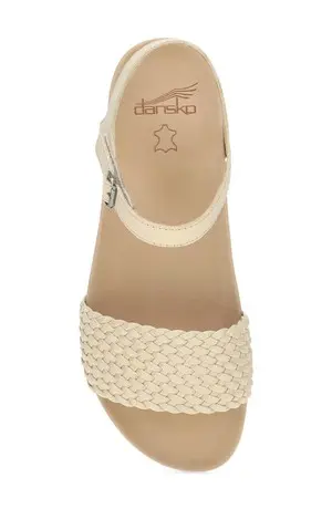Dansko Jodie Ankle Strap Sandal - Vanilla