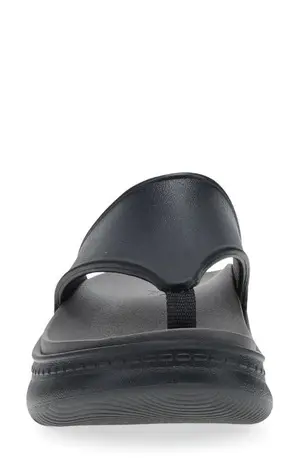 Dansko Devyn Platform Flip Flop - Black