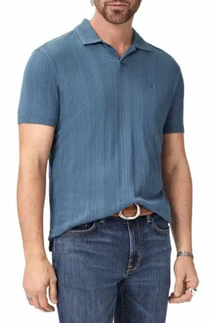John Varvatos Leonardo Johnny Collar Polo