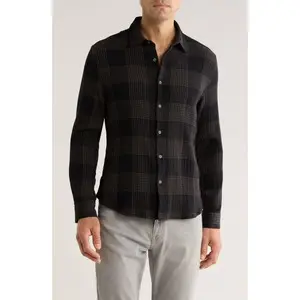 John Varvatos Luca Plaid Button-up Shirt