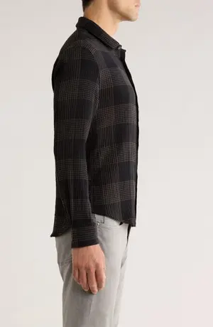 John Varvatos Luca Plaid Button-up Shirt