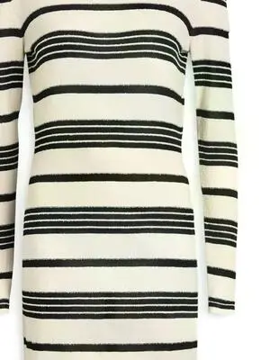 Moncler Striped Midi Dress