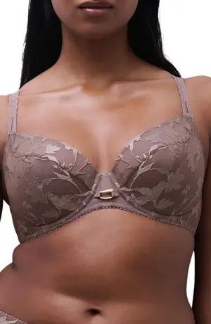 Chantelle Idyll Underwire Unlined Bra - Nutmeg