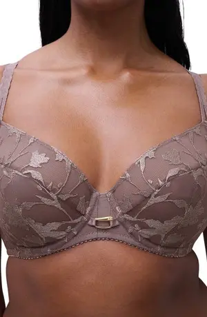 Chantelle Idyll Underwire Unlined Bra - Nutmeg