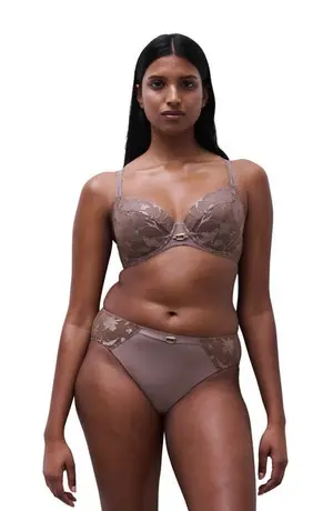 Chantelle Idyll Underwire Unlined Bra - Nutmeg