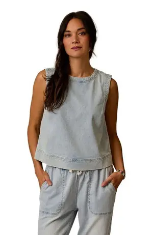 Carve Designs Susie Denim Tank - Savannah