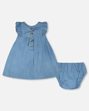 DEUX PAR DEUX Dress And Bloomer Set