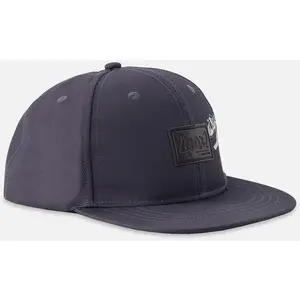 DEUX PAR DEUX Flat Brim Graphic Print Cap - Black