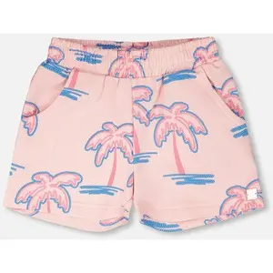 Deux Par Deux Printed Shorts For Women